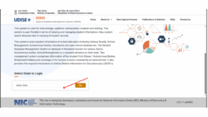 UDISE Plus | UDISE+ Login Student Module | Teacher, Profile, All ...